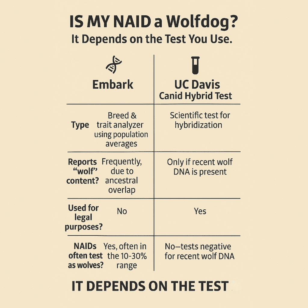Understanding Wolf Content: Your NAID's Genetics | Corn Moon Medicine Dogs