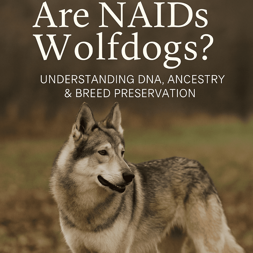 Are NAIDs Wolfdogs? | Corn Moon Medicine Dogs